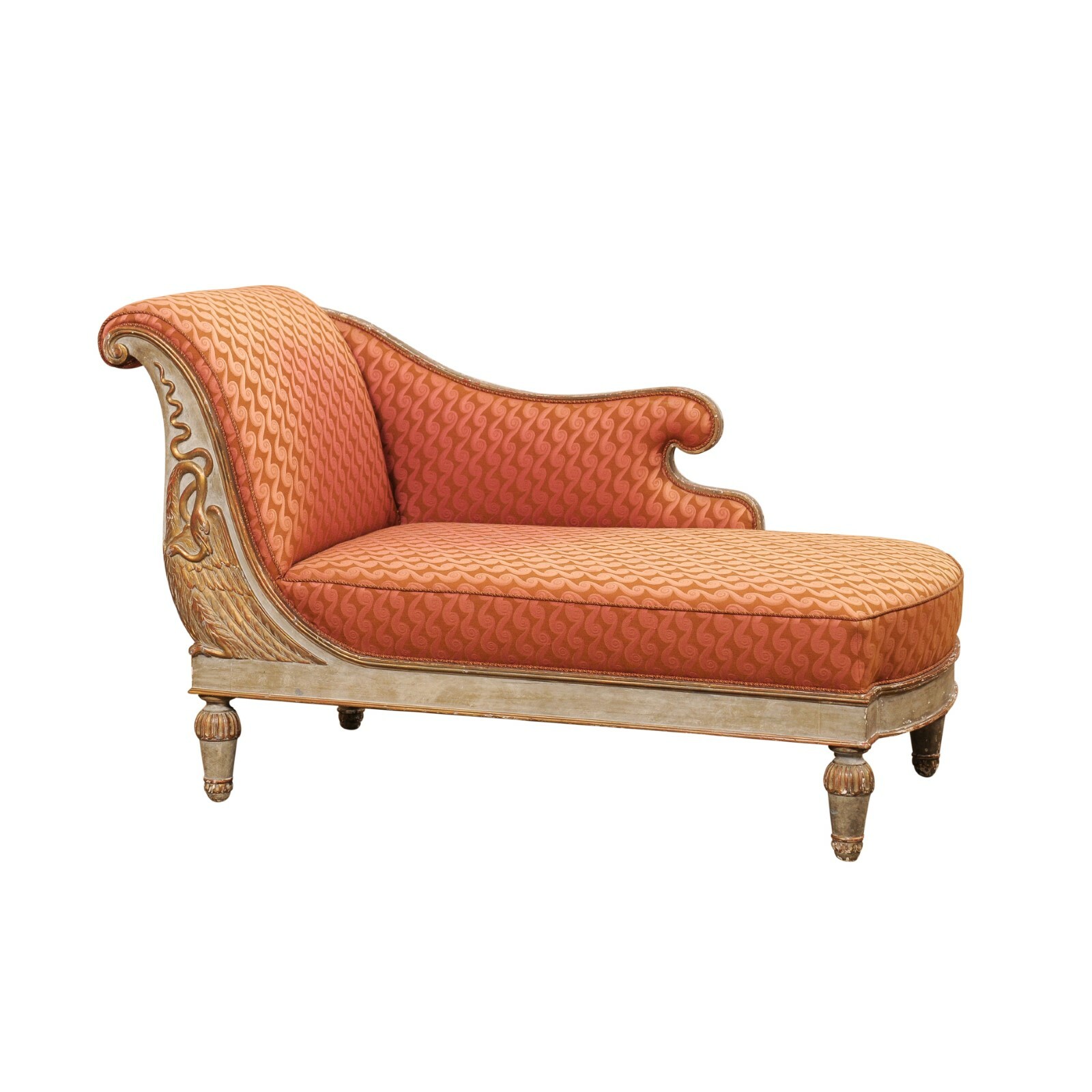 French Récamier w/Carved Gilt Frame, 19th C | 281 | A. Tyner Antiques